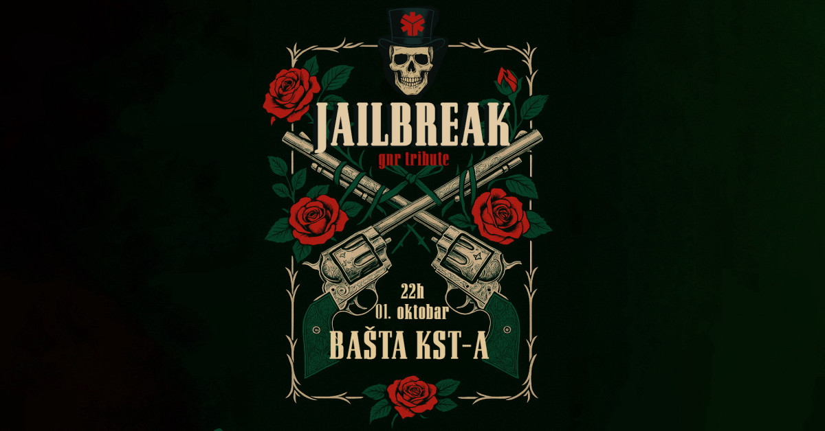 Cooltix - JAILBREAK - Guns N’ Roses Tribute // 1. OKTOBAR // Bašta KST-a