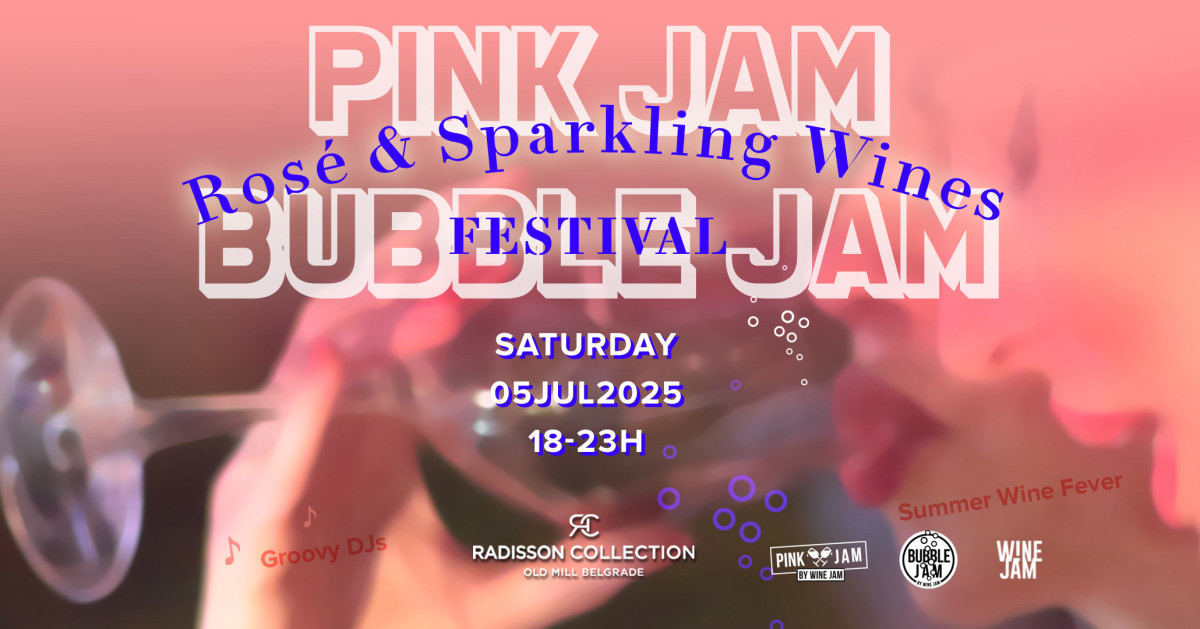 Cooltix - Pink & Bubble Jam - festival roze vina i penušavaca
