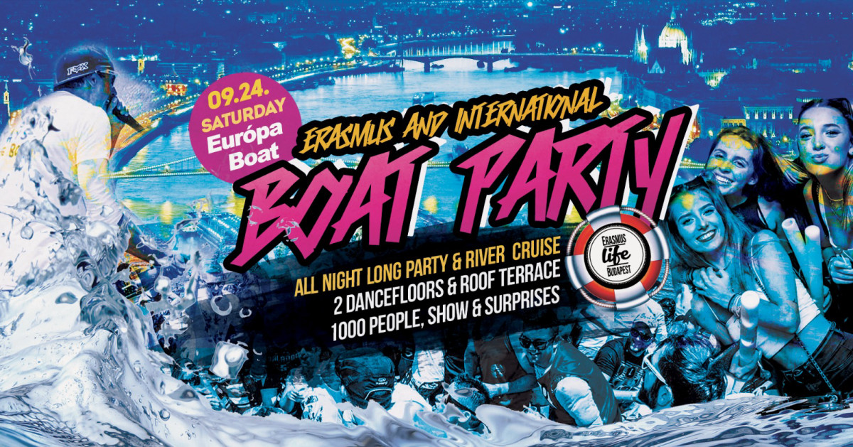 Cooltix - Erasmus & International BOAT PARTY by ELB 24th Sept NEW LINK ...