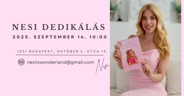 Cooltix - NESI KÖNYV DEDIKÁLÁS - 2. nap