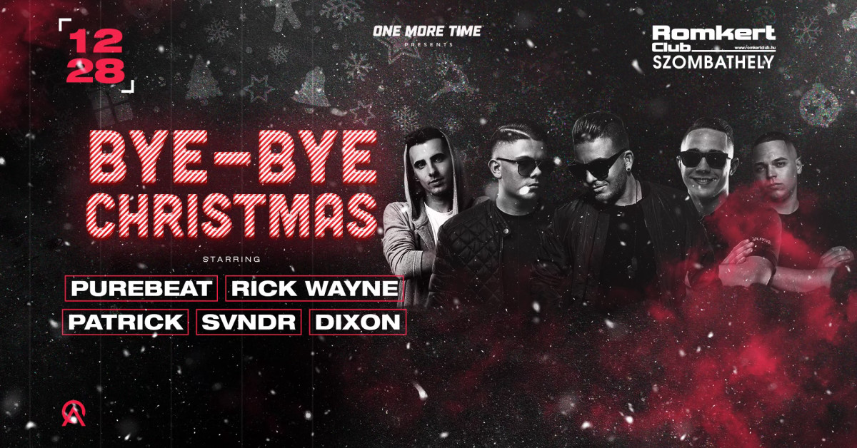 Cooltix - Bye-Bye Christmas ☆ Purebeat, Rick Wayne, Patrick ☆ Romkert