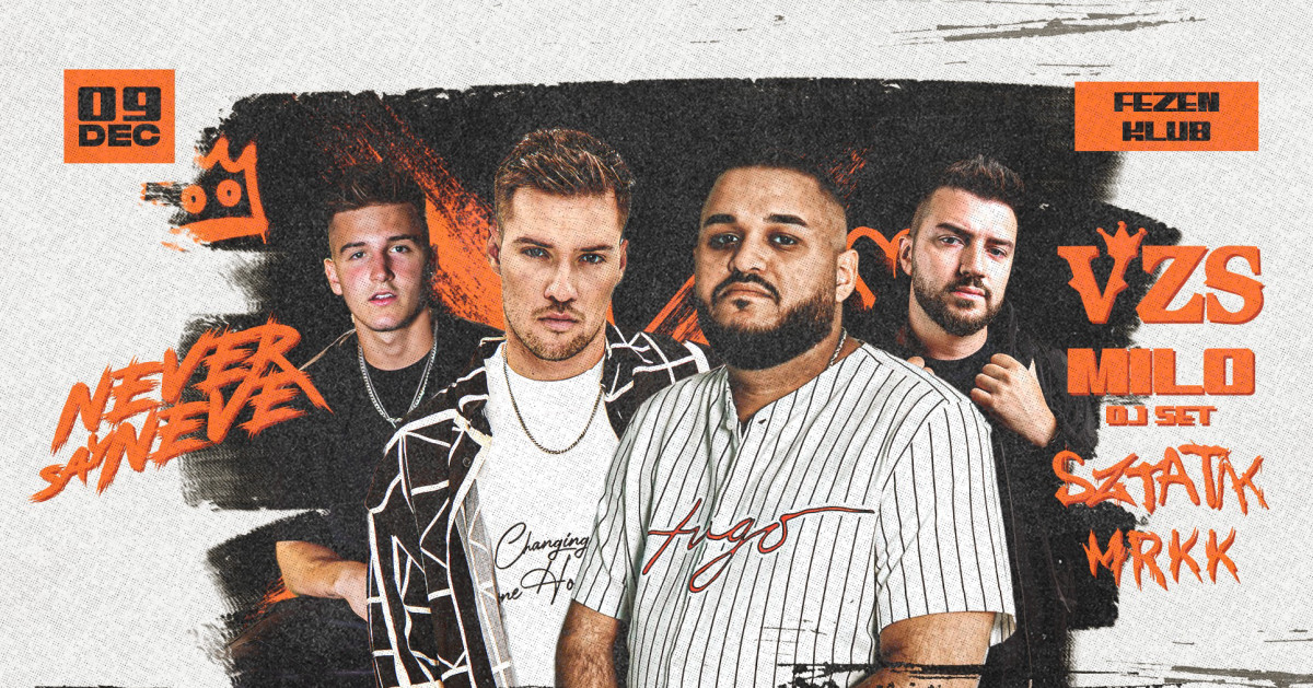Cooltix - Never Say Never presents VZS & MILO Dj Set | FEZEN | 12.09.