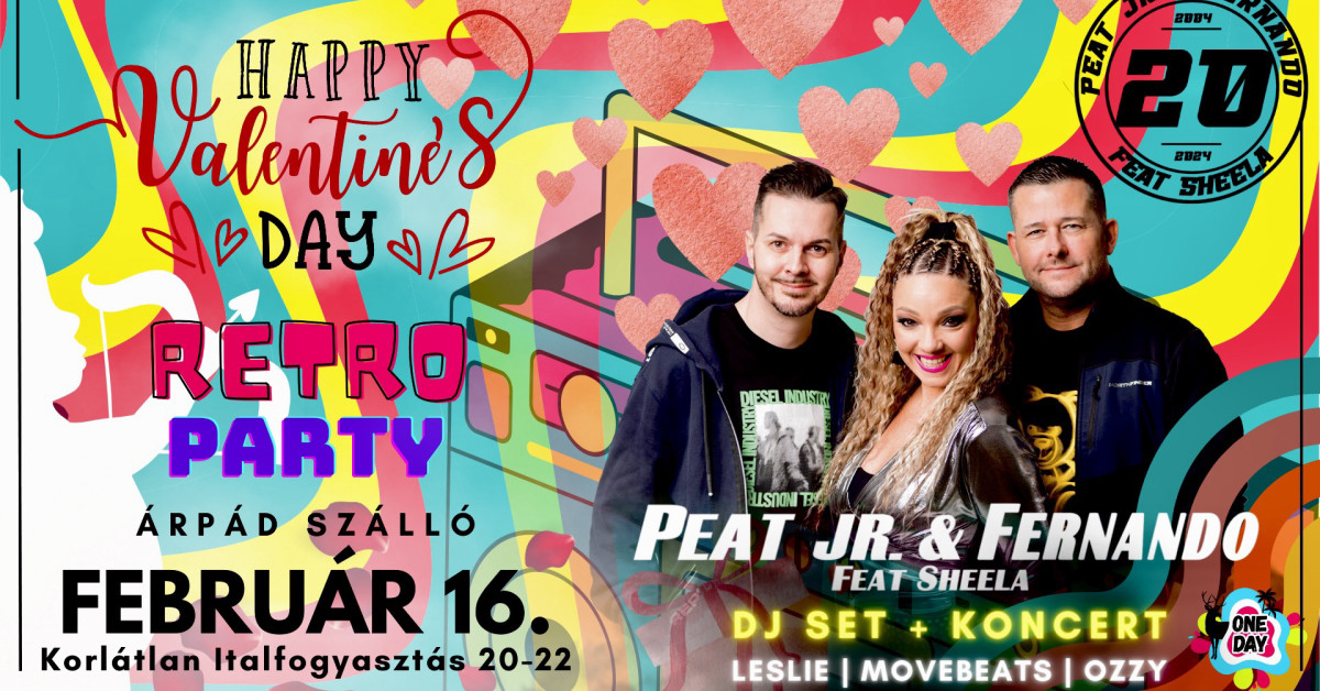 Cooltix - JUBILEUMI Retró Party Árpád Szálló Peat Jr. & Fernando feat ...