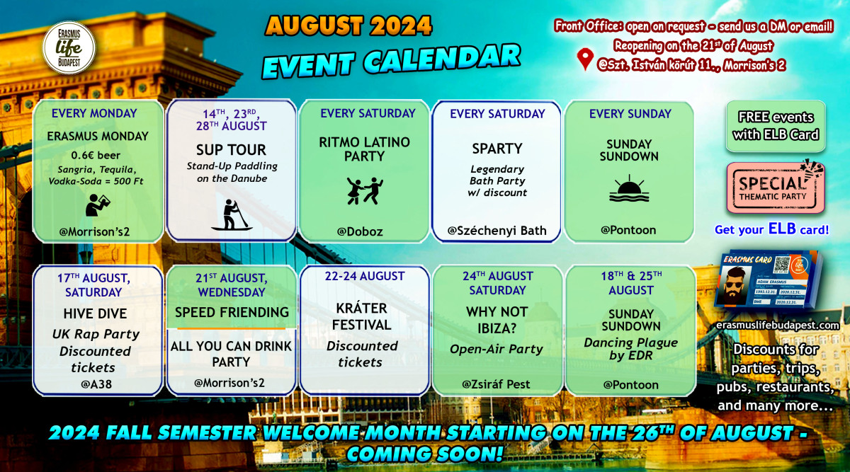 Cooltix - ErasmusLifeBudapest