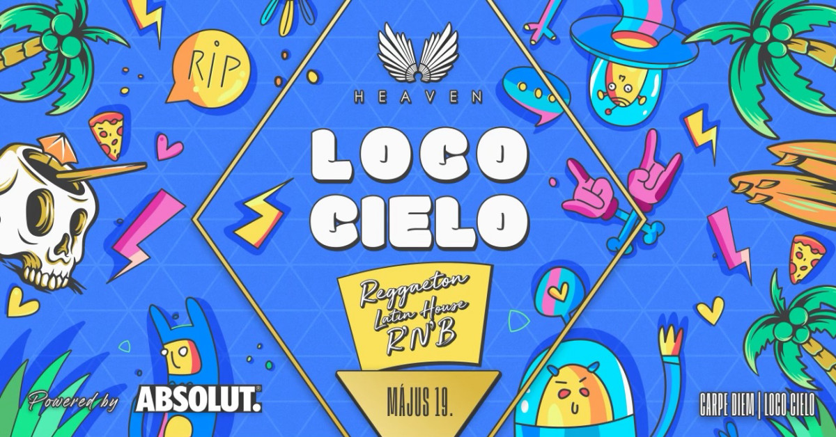 Cooltix - Carpe Diem -🎊LOCO CIELO🎊 - Reggaeton, R’n’B, Latin House - 05.19.